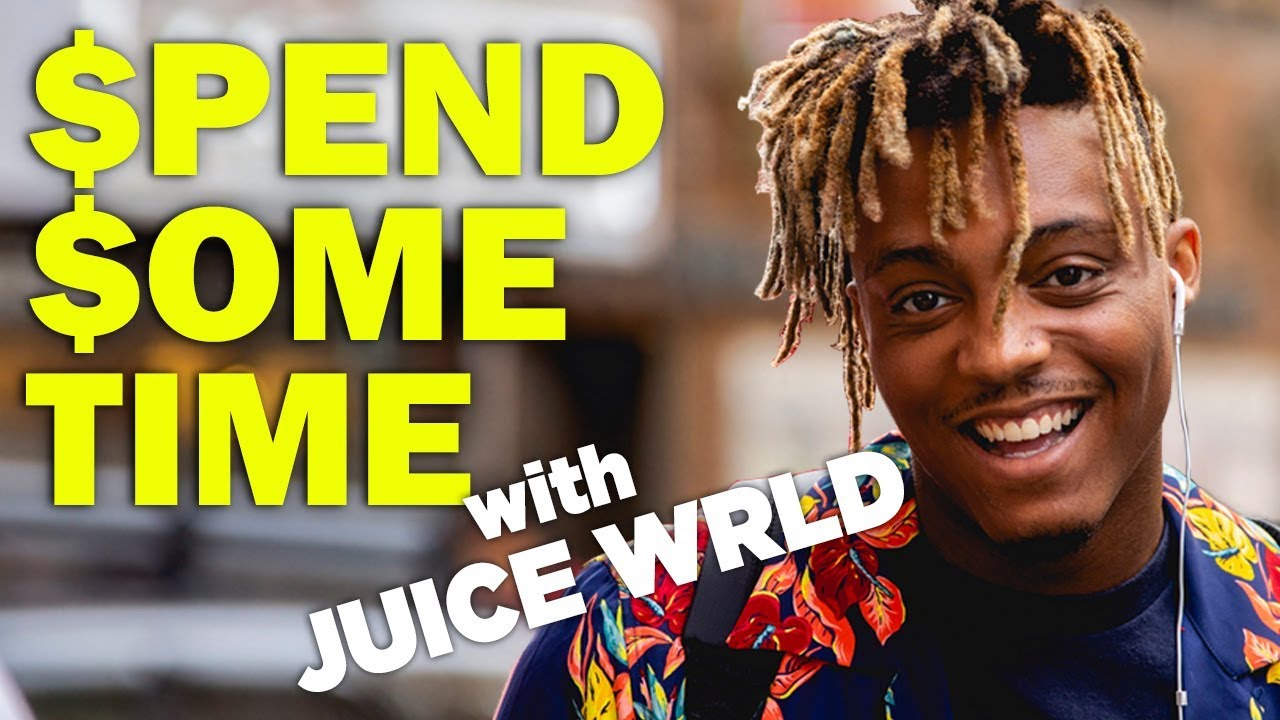 Juice Wrld Drops Racks on Supreme - Spend Some Time - YouTube
