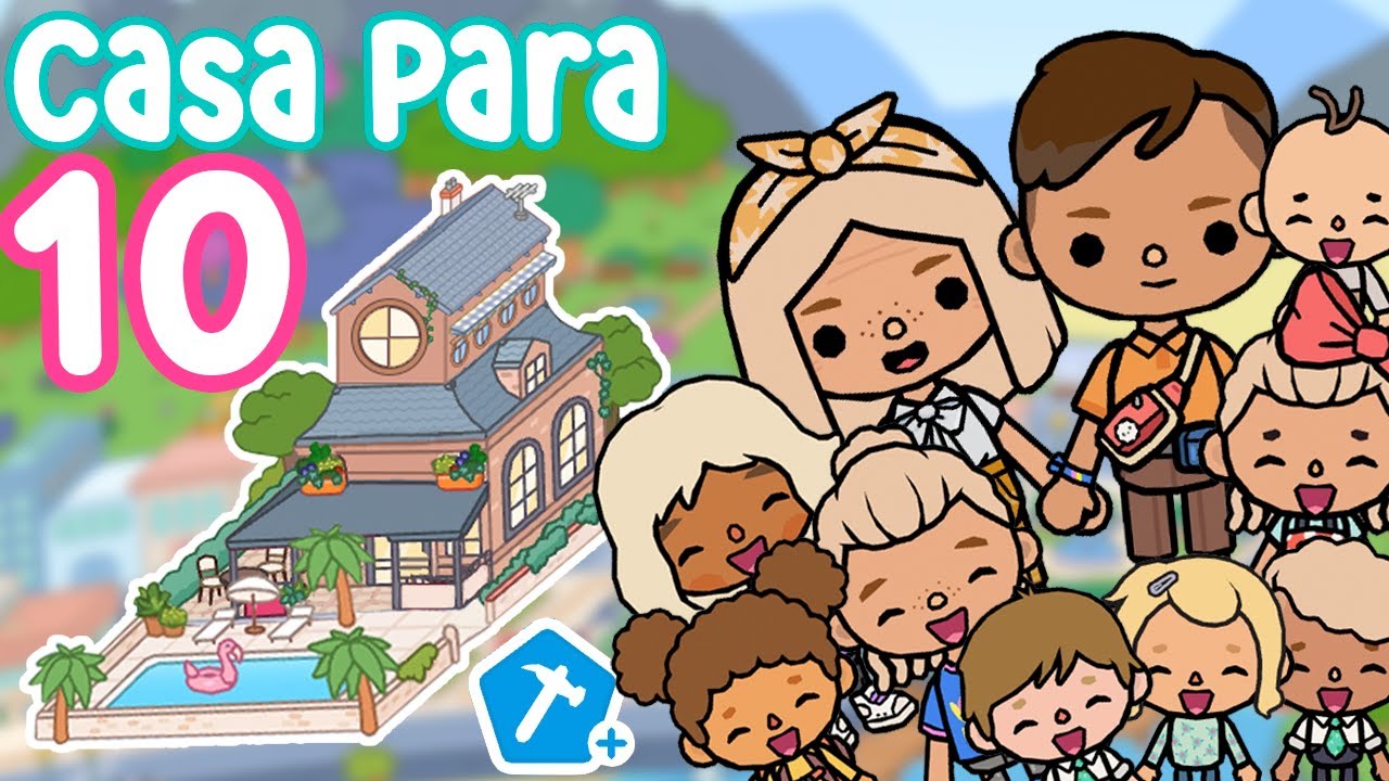 La NUEVA CASA-RESTAURANTE para 10🏡👏 Toca Life World | Sol Games - YouTube