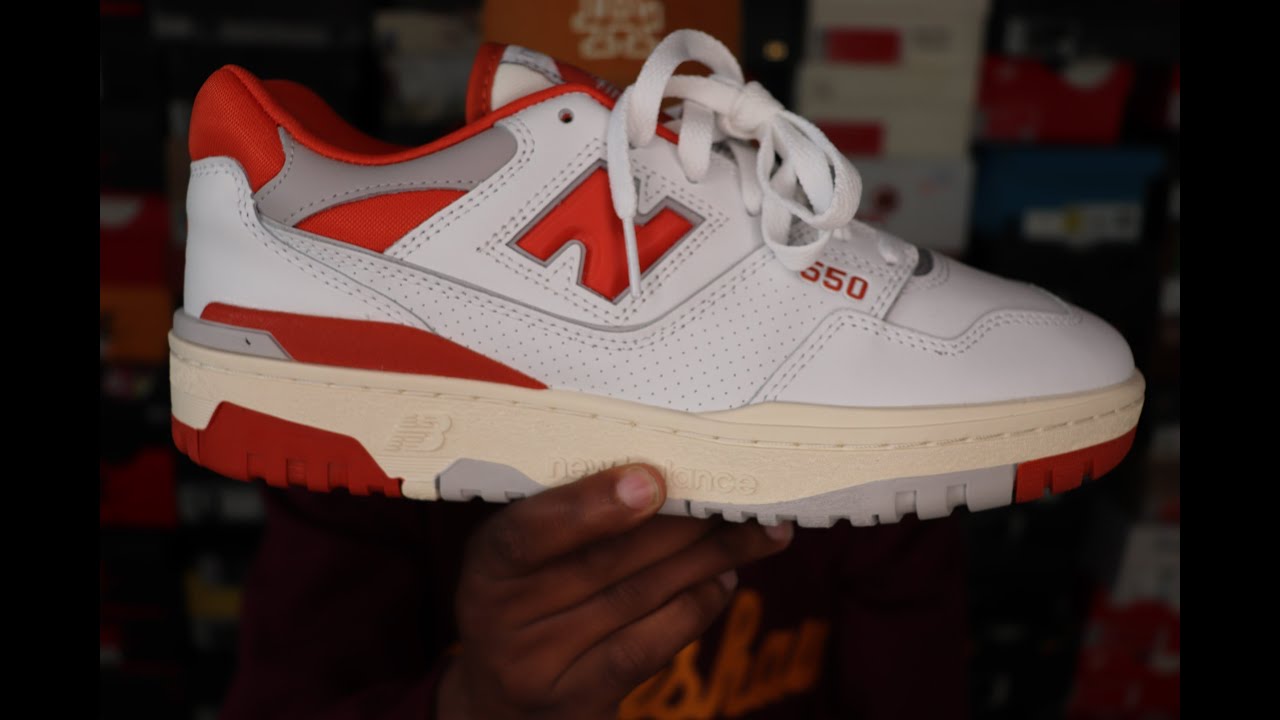 NEW BALANCE 550 X SIZE COLLEGE PACK + ON FOOT REVIEW - YouTube