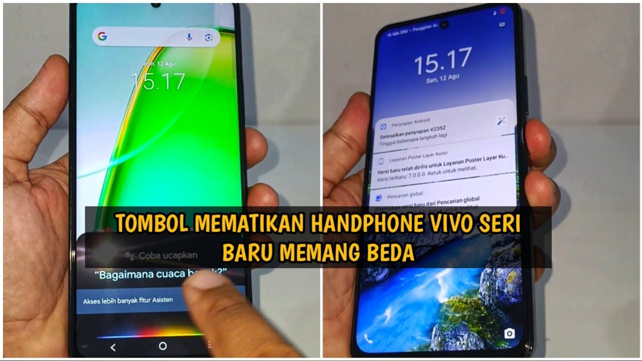 Inilah Cara Mudah Mematikan Handphone VIVO Y28 VIVO Seri Terbaru Tombol ...
