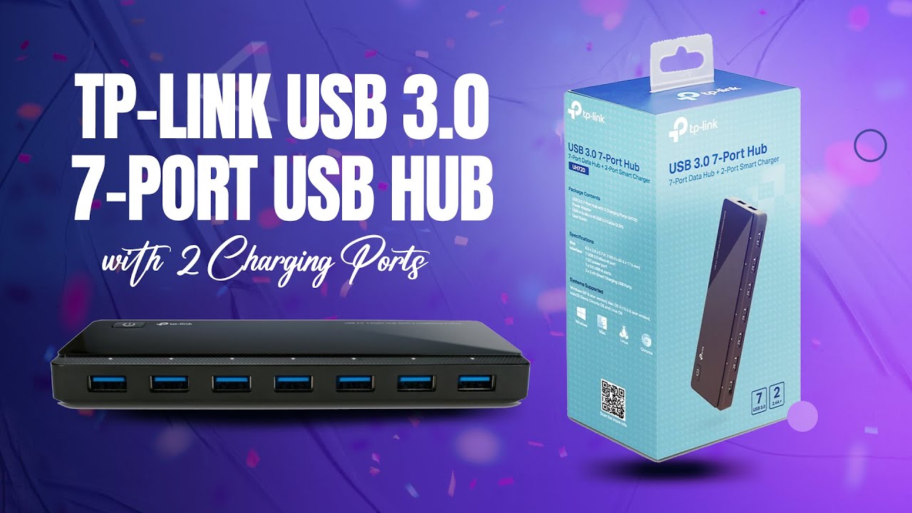 Best USB Hub for Laptops in 2023! 🚀 TP-Link 7-Port USB 3.0 Hub Review ...