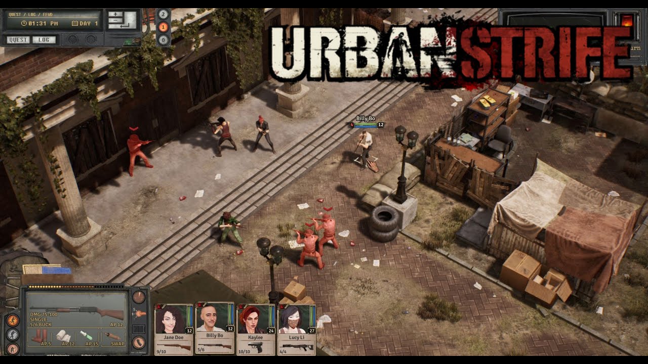Shelter, Guns, Post-Apocalypse, Zombies - A Tactical Turn Based RPG ...