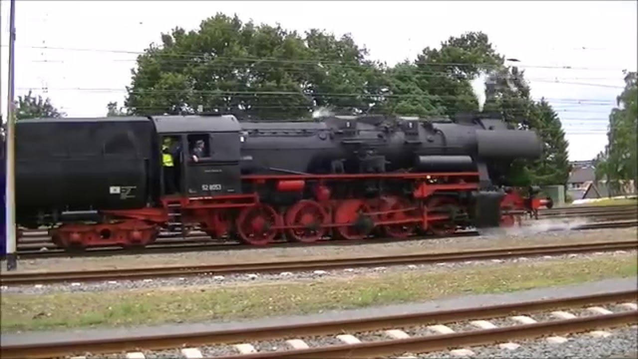 Veluwsche Stoomtrein Maatschappij / VSM-loc 52 8053 in actie (2012 ...