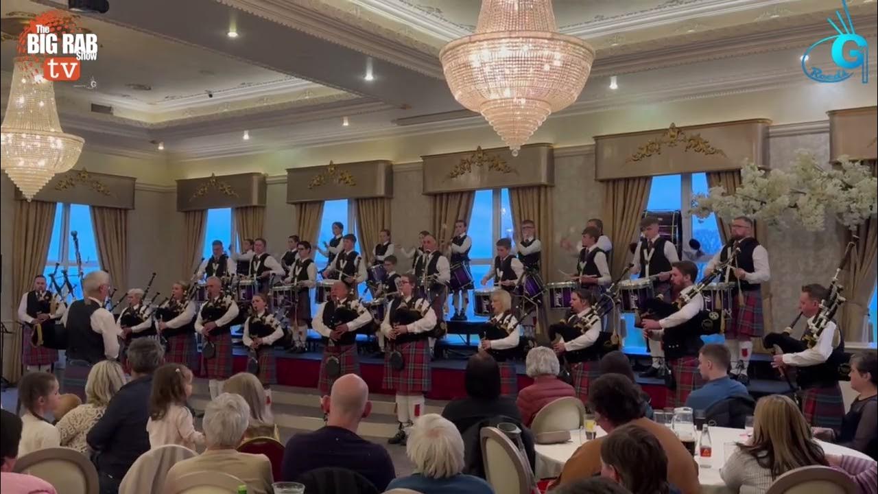 Lisbeg Pipe Band - 6/8 Marches - 75th Anniversary concert 2025 - YouTube
