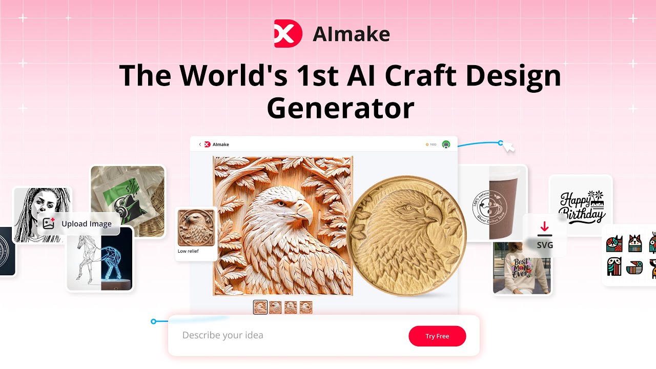xTool AImake: Generate AI Craft Designs in Seconds for Your Laser ...