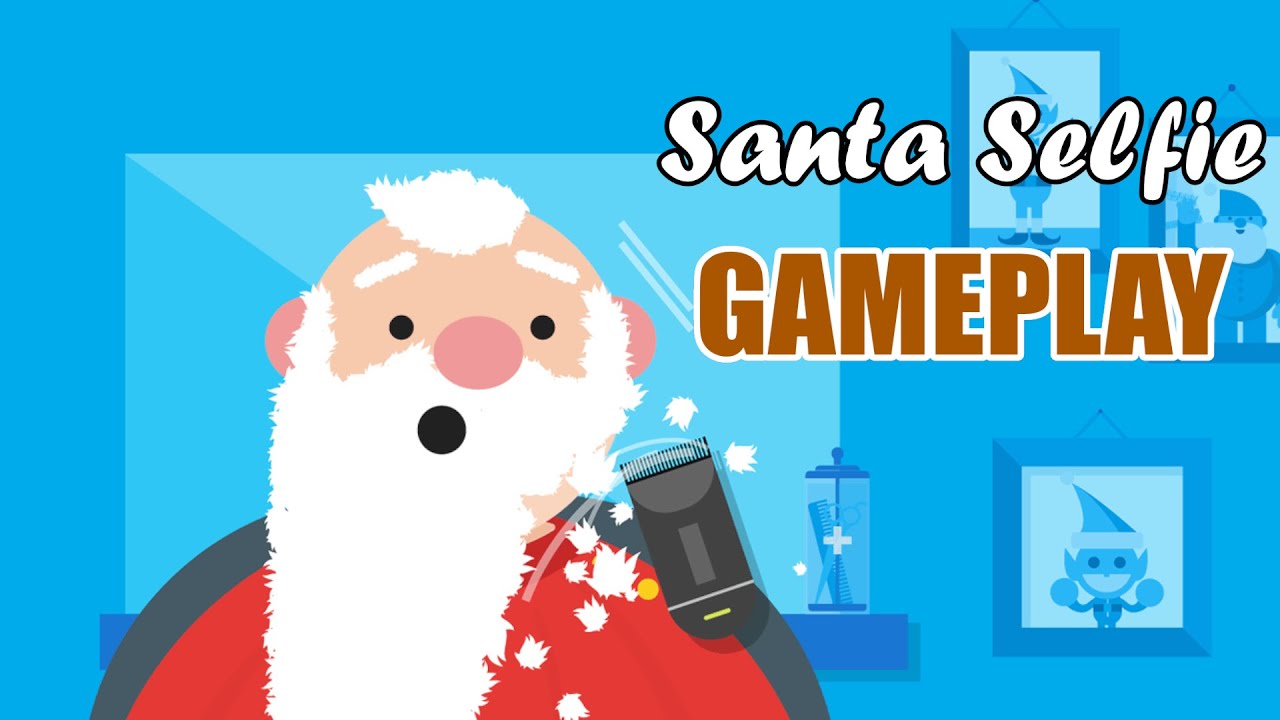 Google Santa Tracker - Santa Selfie Gameplay! - YouTube