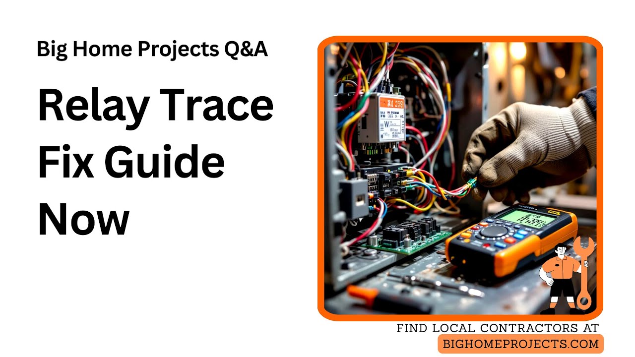 Thermostat Relay Failure Diagnosis and Wiring Harness Trace Techniques ...