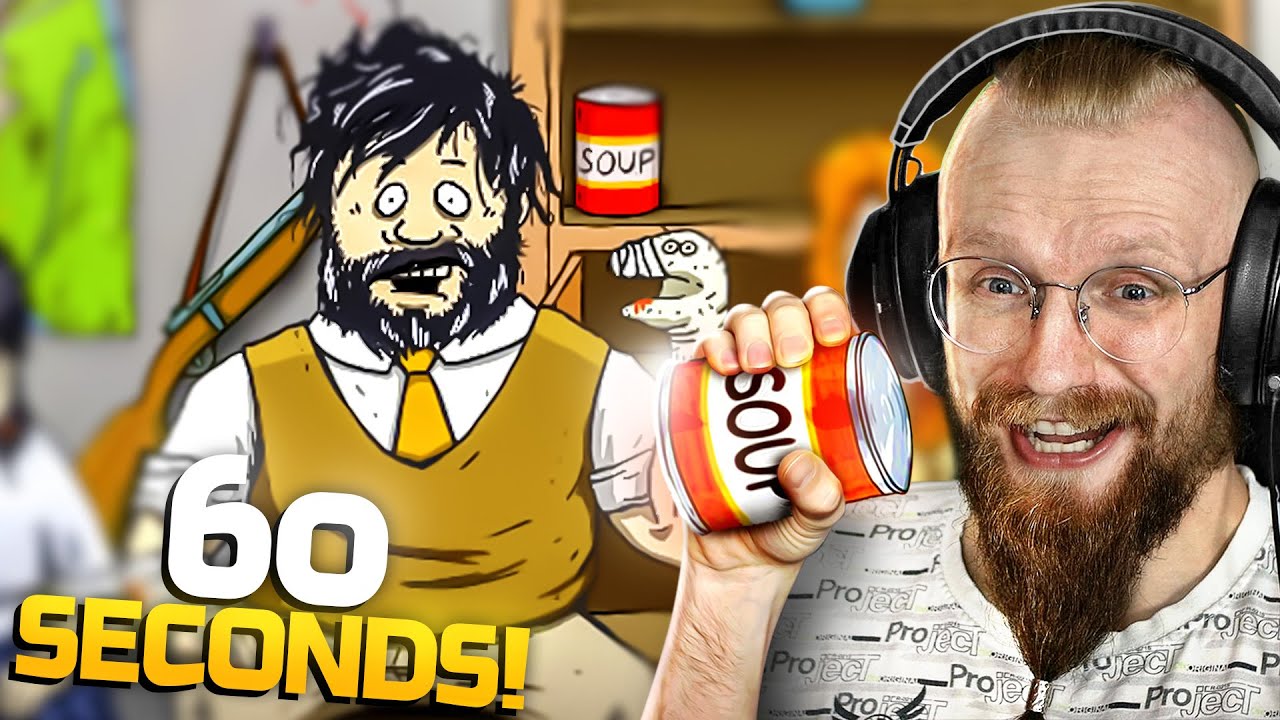 Surviving a Nuclear Apocalypse! (GOOD ENDING) - 60 Seconds - YouTube
