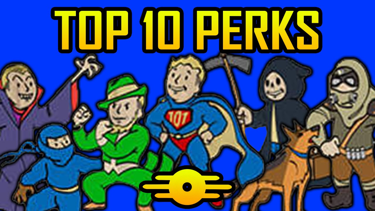 TOP 10 FALLOUT 4 - PERKS!!! Best Perks For Character Builds - YouTube