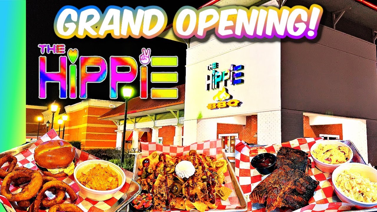 GRAND OPENING! THE HIPPIE BBQ & GRILL |Newest Restaurant in the Smokies ...