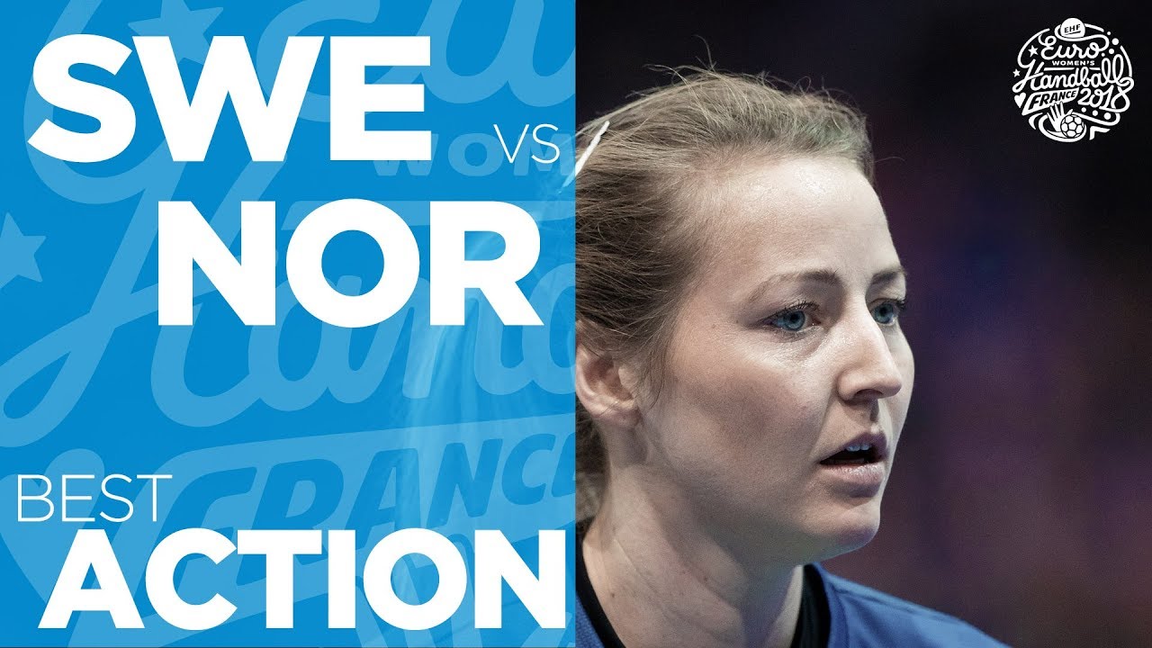 Stellar Solberg saves from far and saves from close | Women's EHF EURO ...