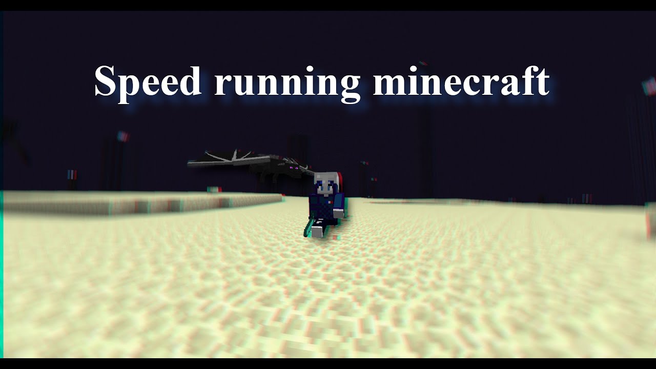 Speed running minecraft in under 30 minutes - YouTube