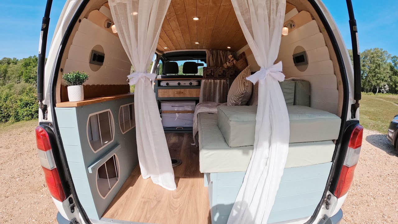 Beautiful Van Conversion - Toyota Hiace SWB - YouTube