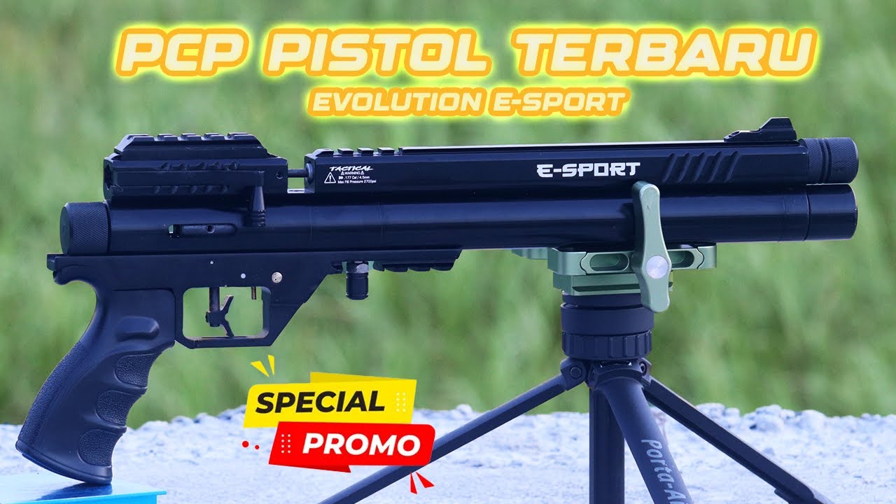 PCP MINI EVOLUTION SPORT MAGAZINE FULL UPGRADE PCP PISTOL TERBARU MURAH ...