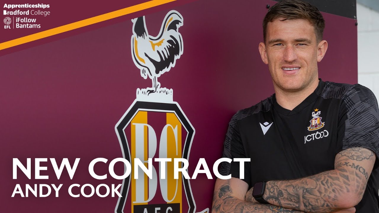 PLAYER INTERVIEW: Andy Cook buzzing with new three-year deal - YouTube