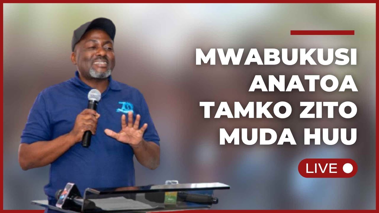 #LIVE | Rais wa TLS Wakili Mwabukusi Anatoa Tamko Muda Huu - YouTube