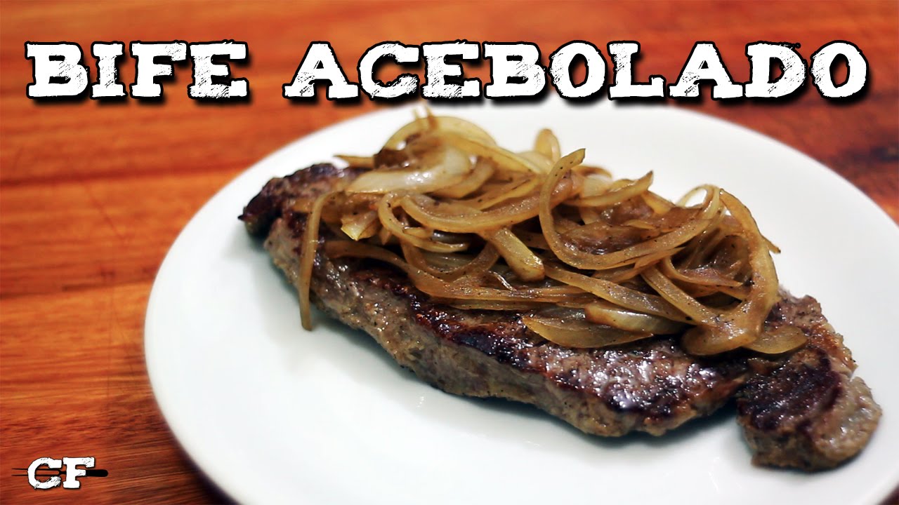 Como fazer bife acebolado @CookFork - YouTube