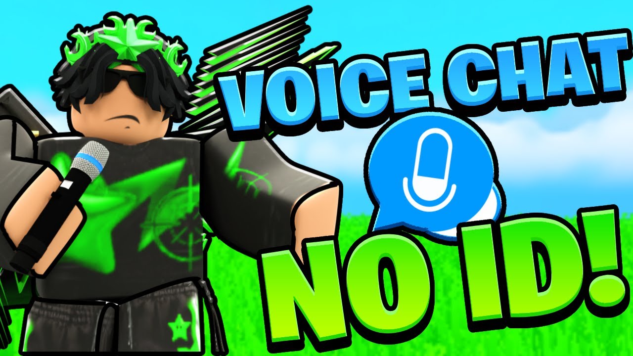 How to get VOICE CHAT in ROBLOX *Without ID*! 🤩 - YouTube