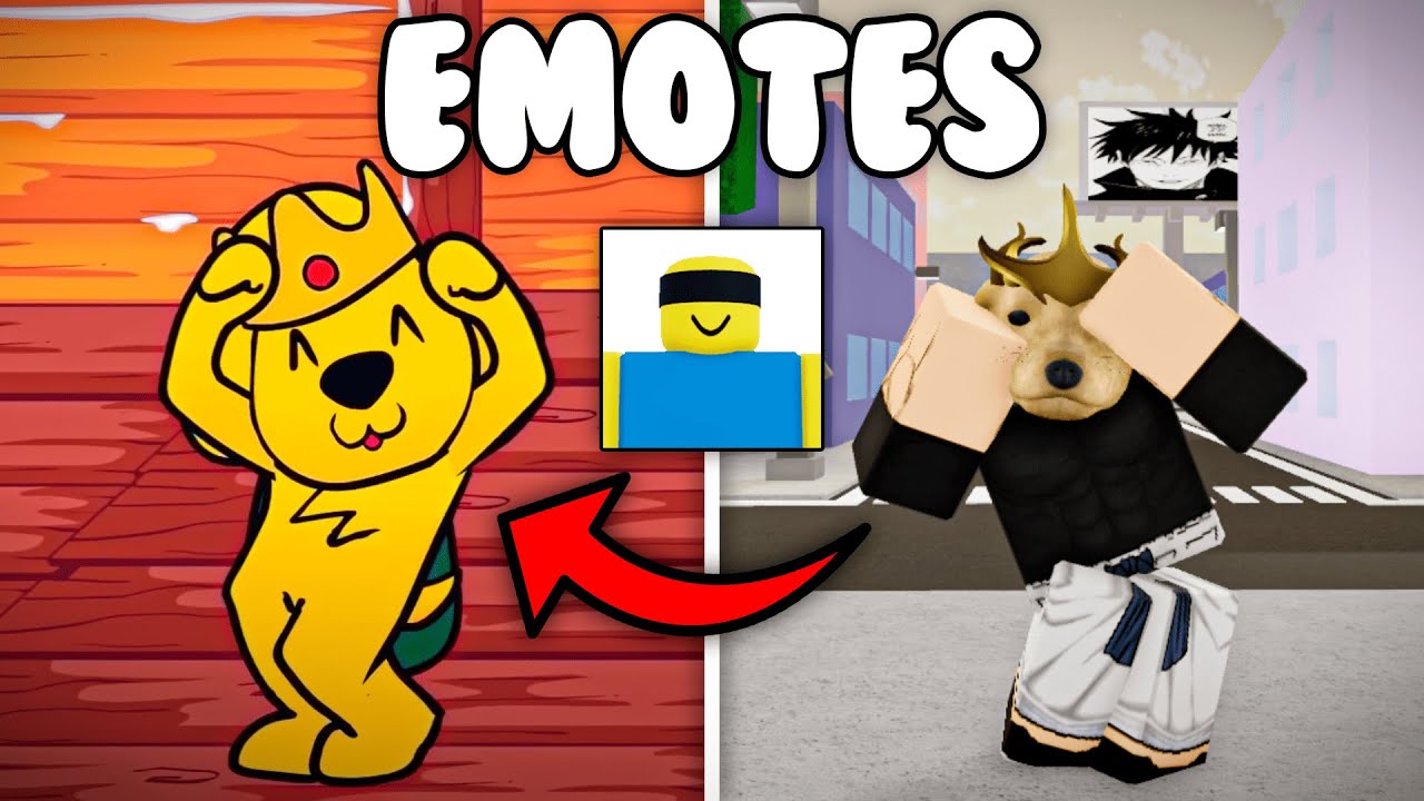 Consiguiendo todos los EMOTES NUEVOS en Jujutsu Shenanigans - YouTube