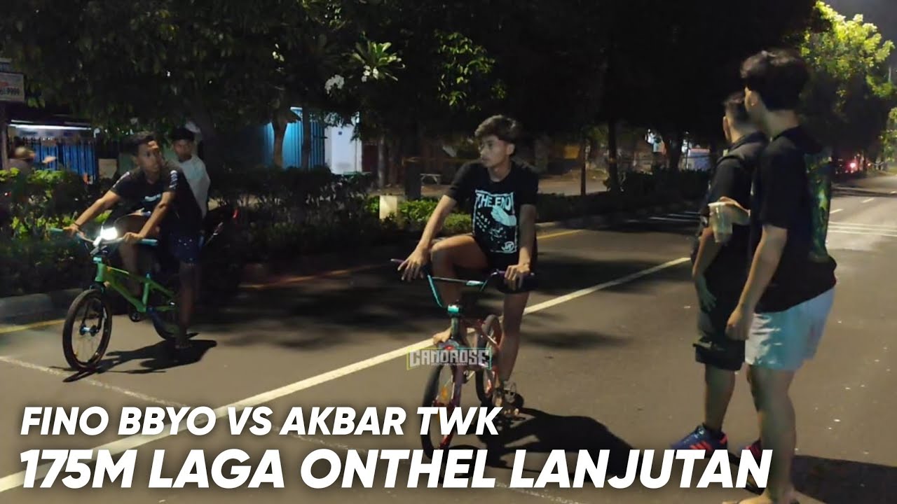 JOKI NAFAS PANJANG BALAP ONTHEL‼️| Fino vs Akbar twk |balap sepeda ...