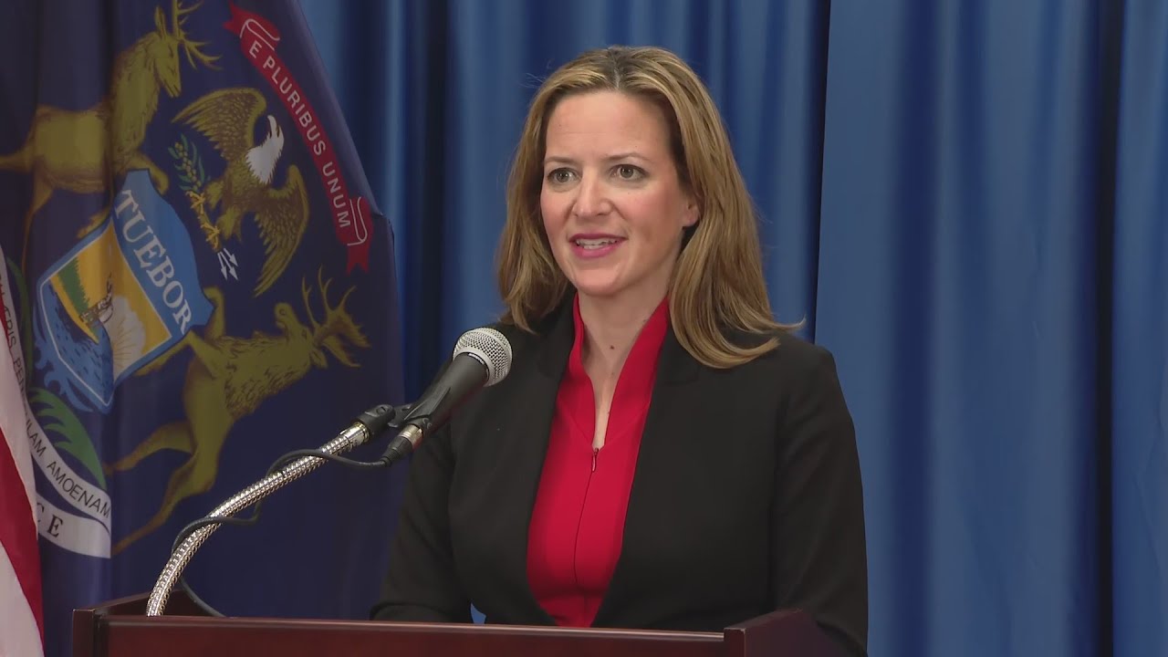 Sos Jocelyn Benson Speaks On Michigans Election Youtube