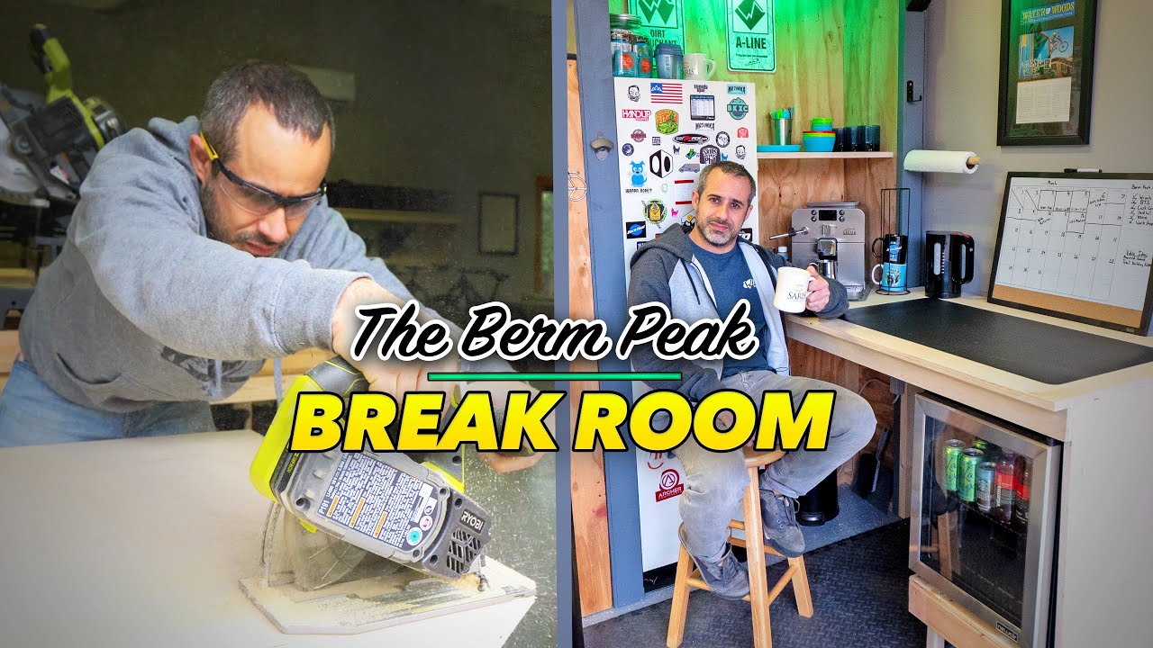 Building a break room and finishing the shop for good - YouTube