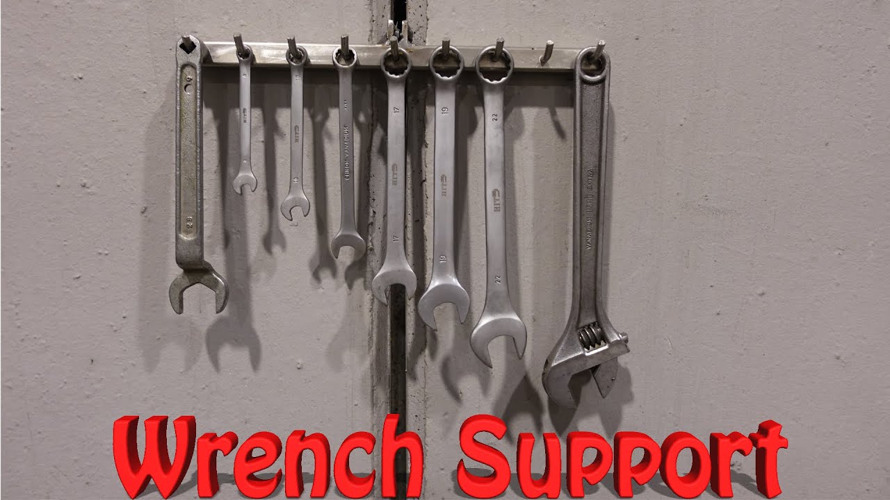 Wrench support - we will make a wrench support that will goes on the ...