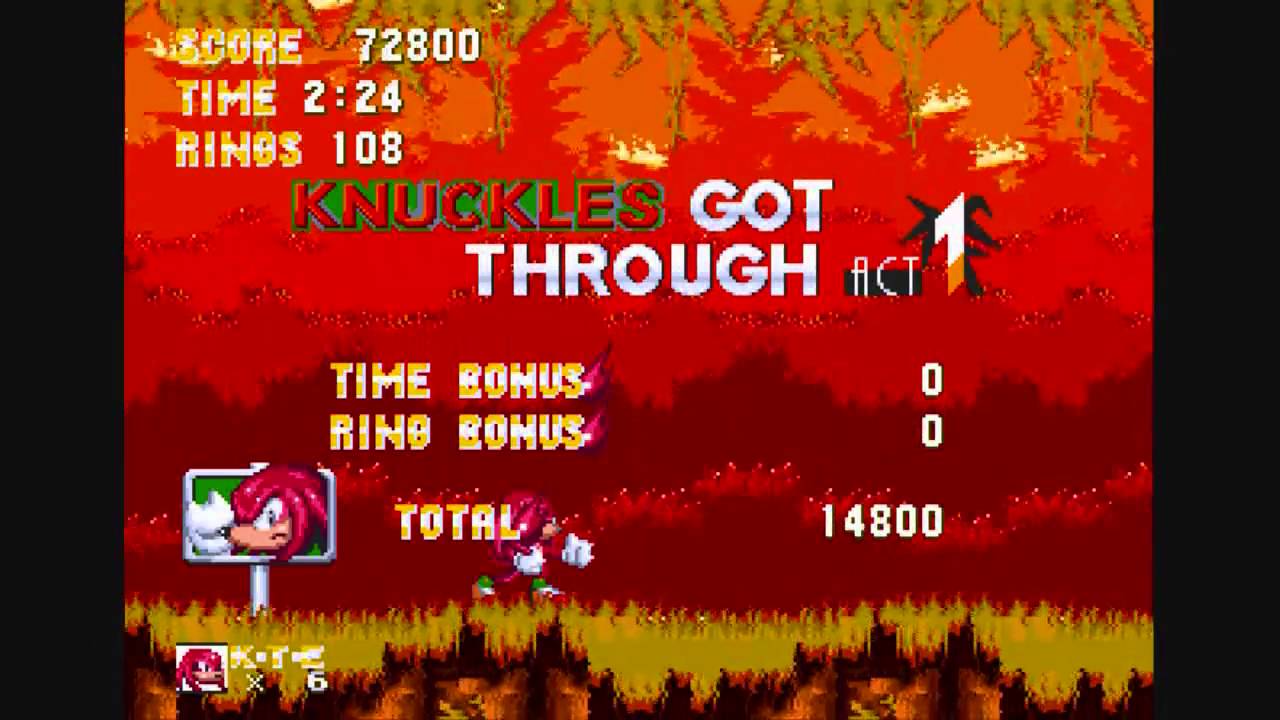Sonic 3 & Knuckles... as Knuckles - Part 1: He's the new porcupine on ...