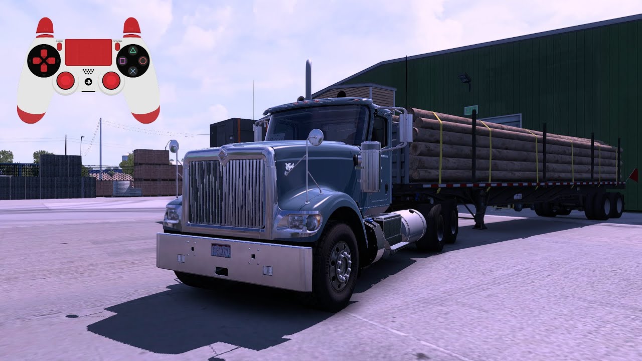 Short Haul Delivery with PS4 Controller in ATS, World of Trucks ...