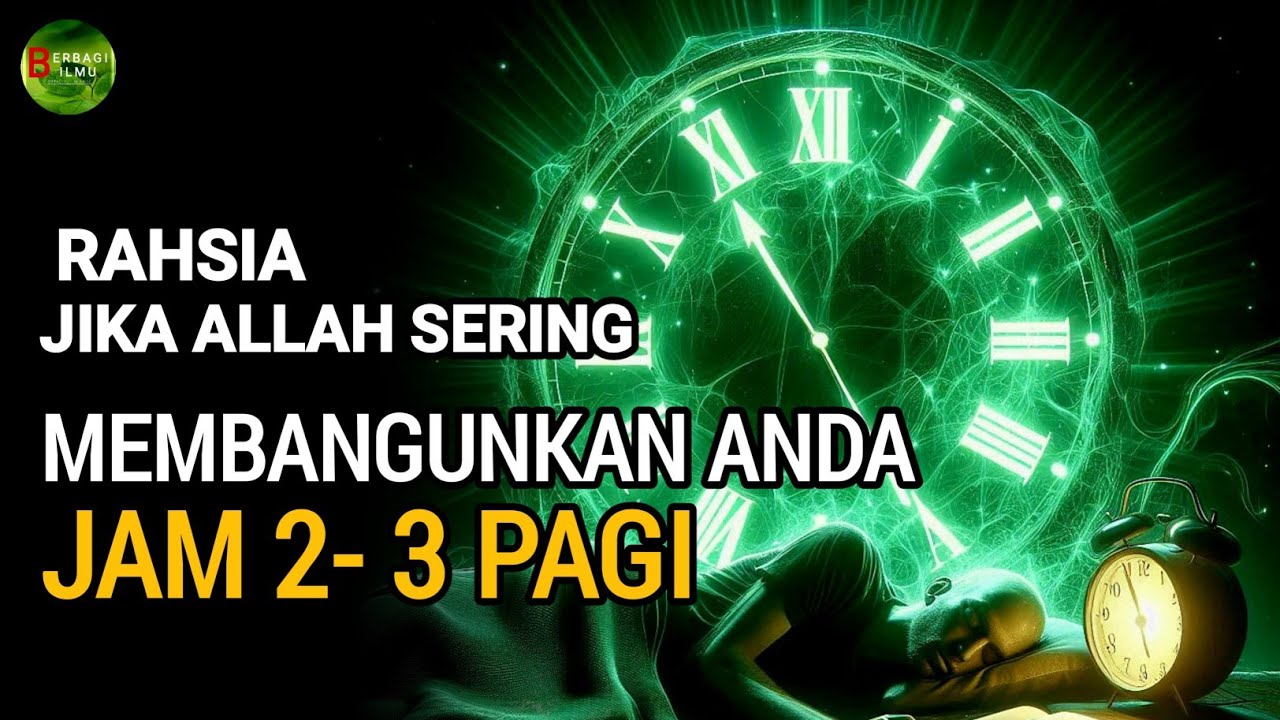 Bikin Merinding! Ini Artinya Jika Allah Membangunkan Anda Jam 3 Pagi ...