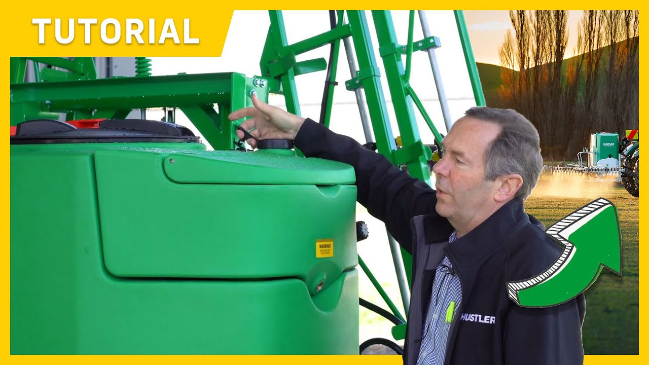 How to Use and Maintain Your Hustler Applic8r Sprayer Tank | Tutorial with Gavin #2 - YouTube