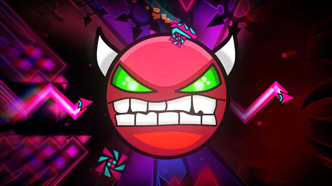 My First HARD DEMON! | Geometry Dash - YouTube