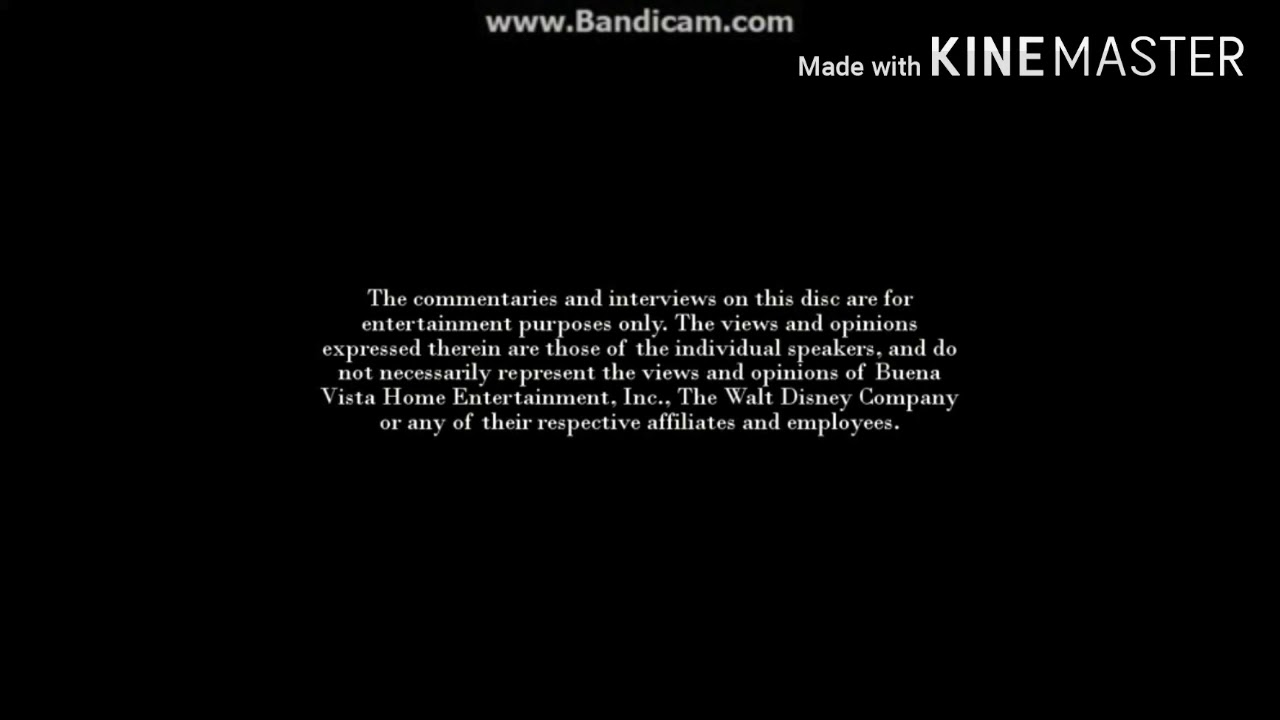 Buena Vista FBI Piracy Warning Screens (2007-2013) [DVD Version] Remake ...