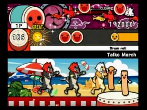 【太鼓の達人 TDM】 Taiko March 全良 (ALL GREAT) - YouTube