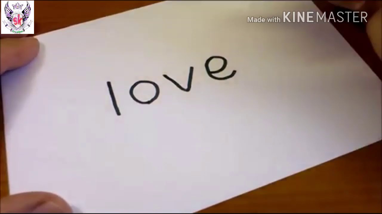 Hou to make love drowing - YouTube