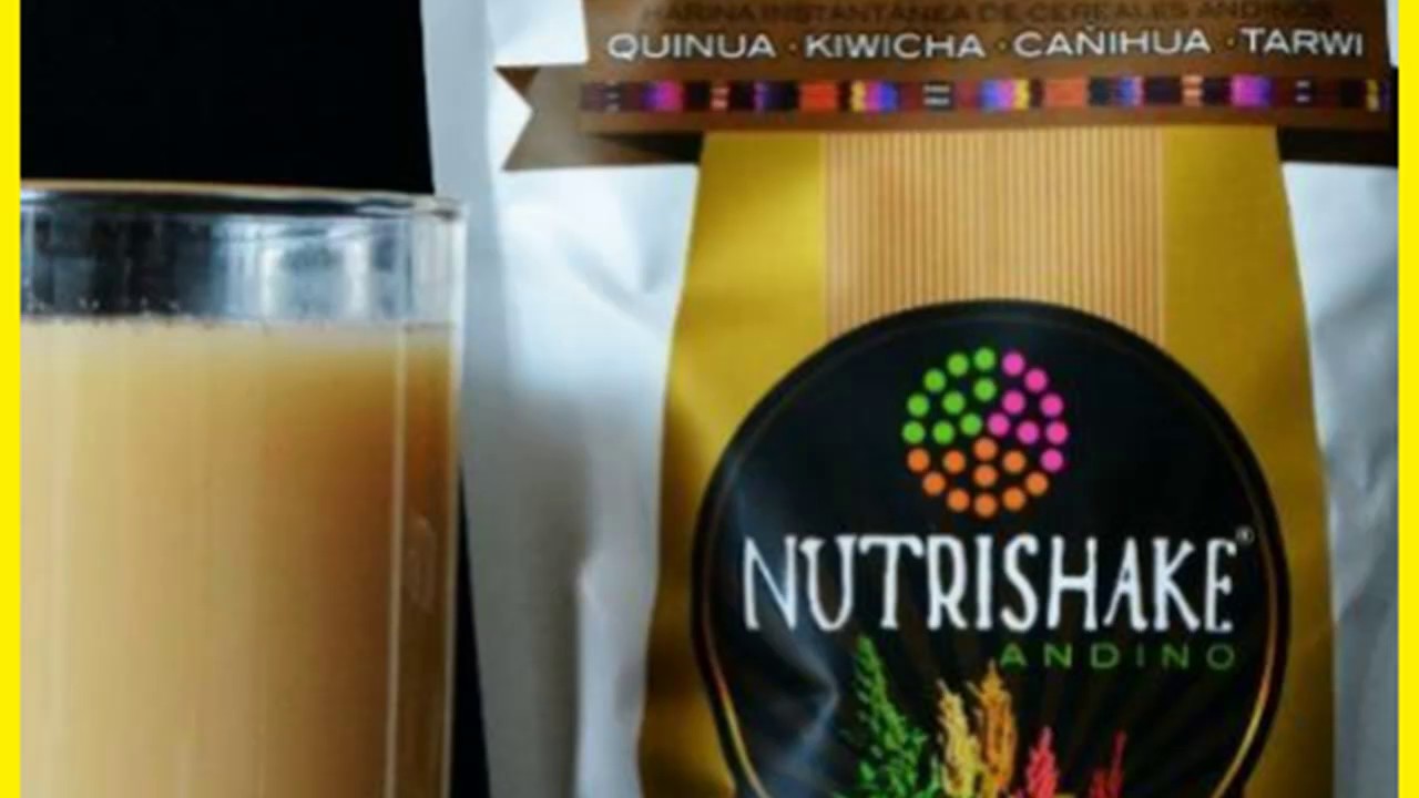 Nutrishake Andino y su apuesta por erradicar la desnutrición - YouTube