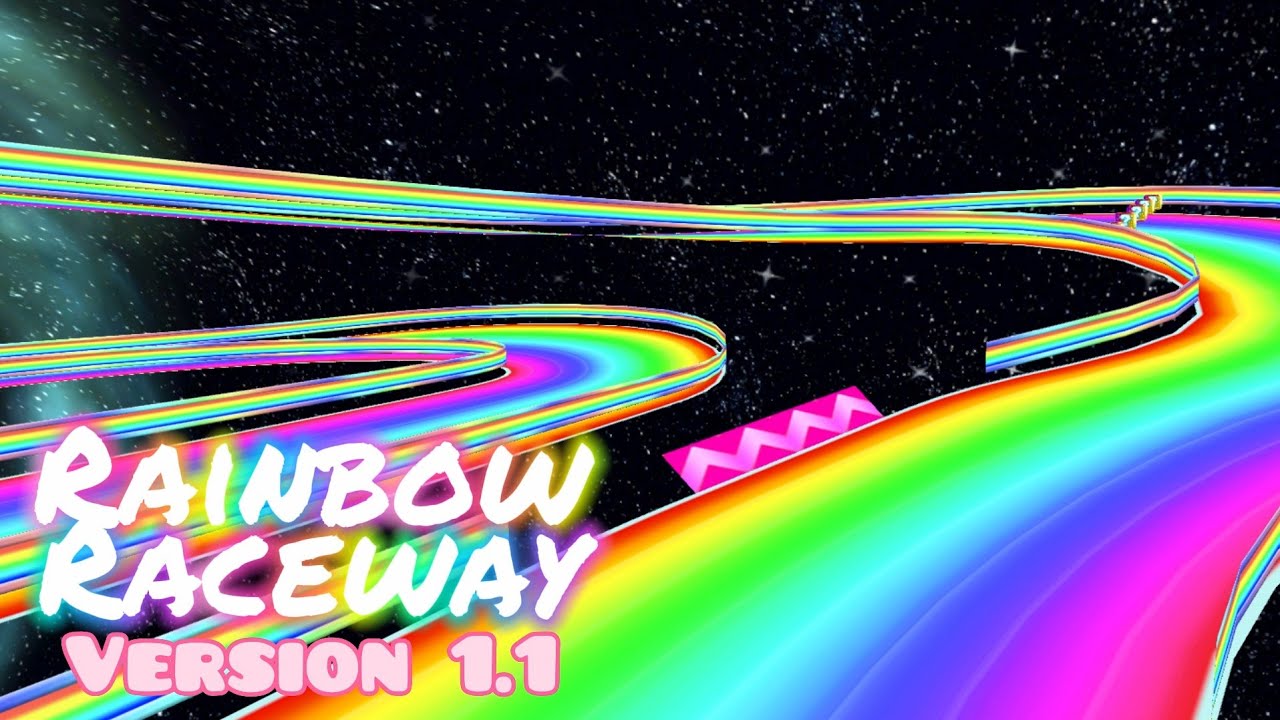 The Balancing Update! ♡ Rainbow Raceway v1.1 - YouTube