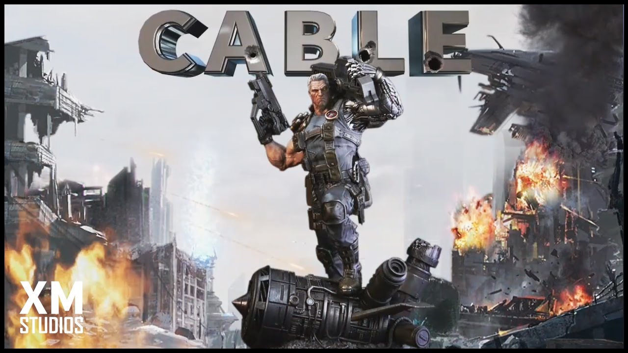 XM Studios Cable 1/4 Scale Statue - YouTube