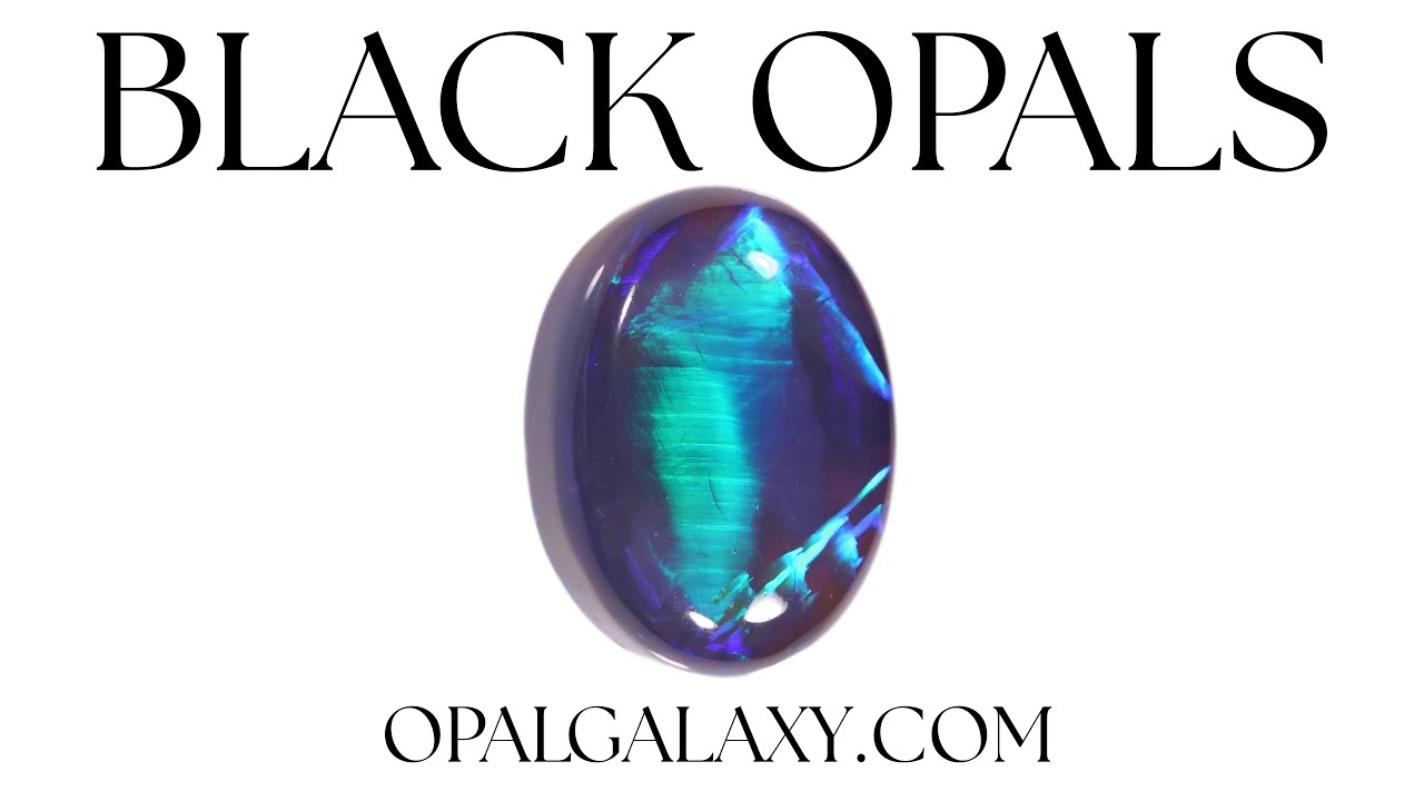 Black Crystal Opal Oval – 6.78 ct Chinese Writing Pattern #blackopal ...