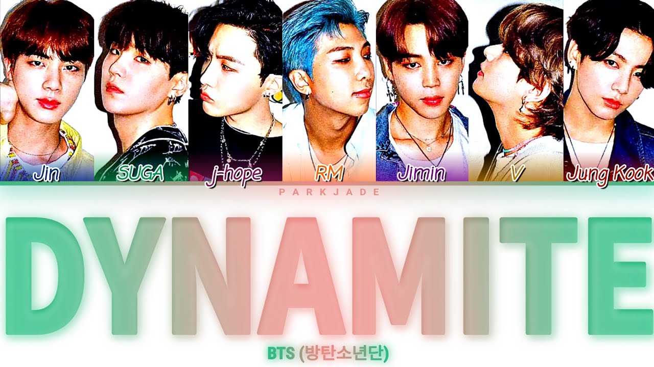 BTS (방탄소년단) - Dynamite (Color Coded Lyrics_Eng) - YouTube