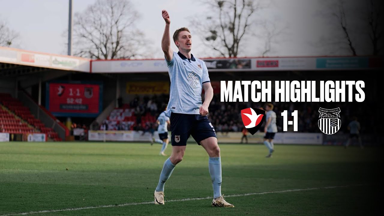 HIGHLIGHTS | Cheltenham Town vs Grimsby Town | Sky Bet League Two ...
