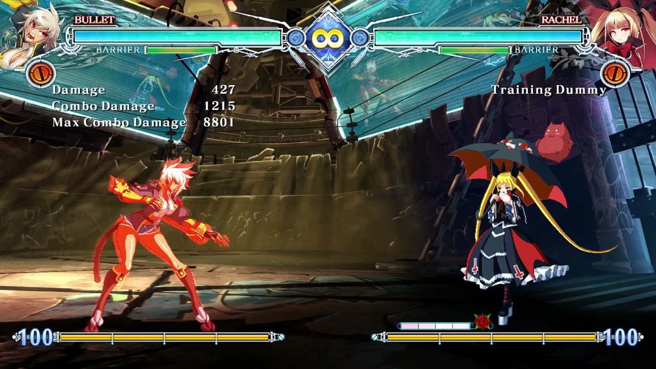 BBCF: Revenger (Super Boss) Bullet showcase and release! - YouTube