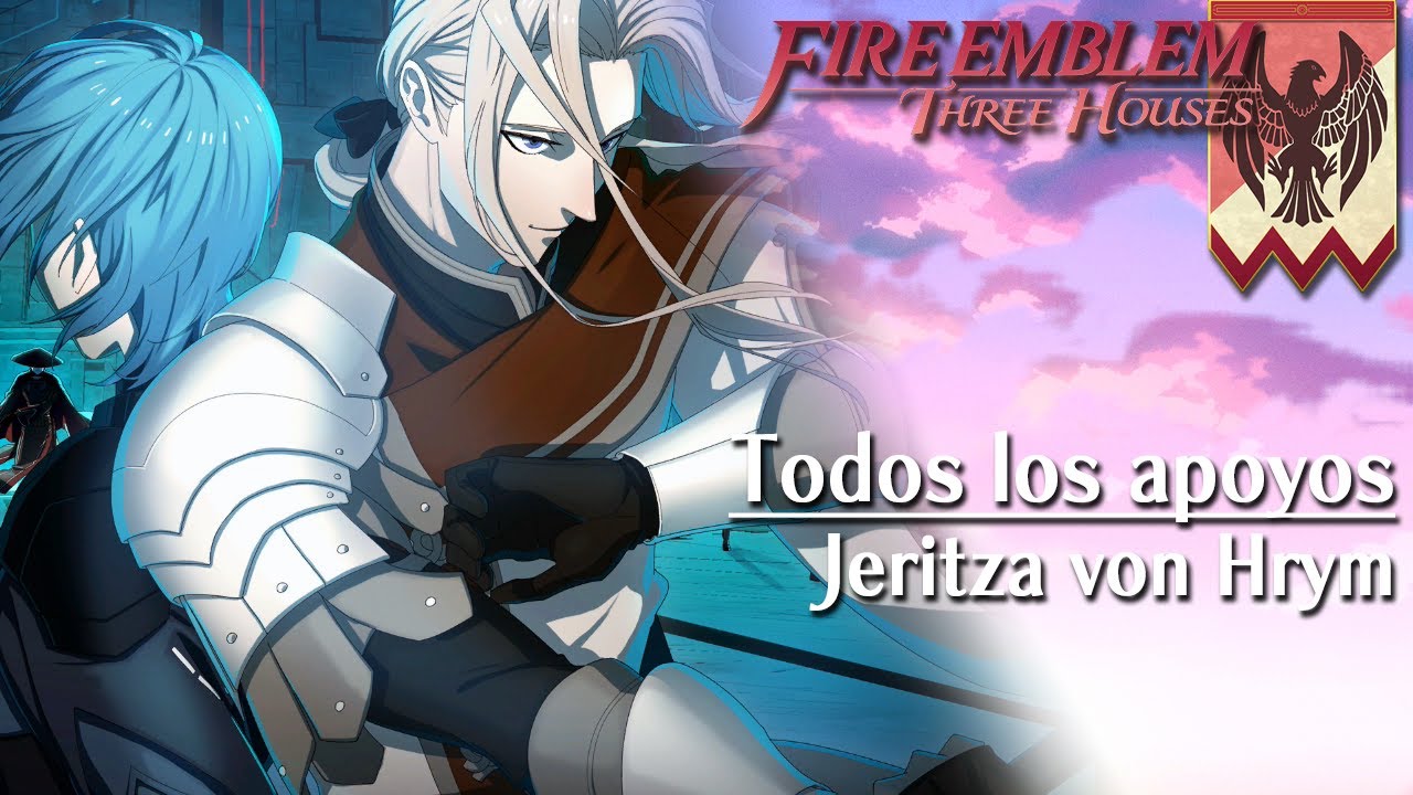 [Fire Emblem Three Houses] Todos los apoyos de Jeritza - YouTube