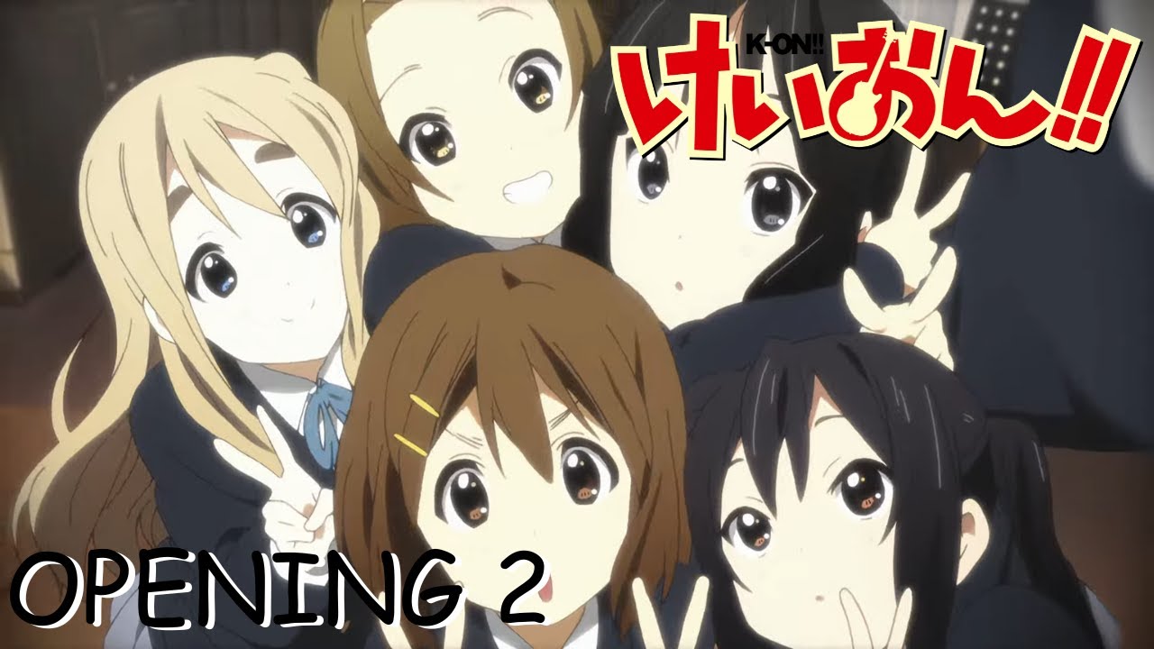 K-ON! Opening 2 - Go! Go! Maniac | Creditless | 4K | English / Romaji ...