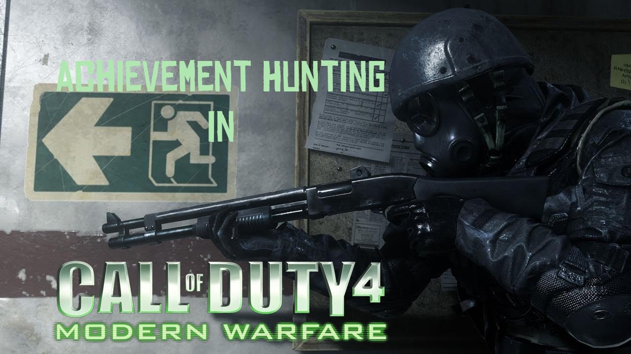 Hunting COD 4 Achievements - Part 1 - YouTube