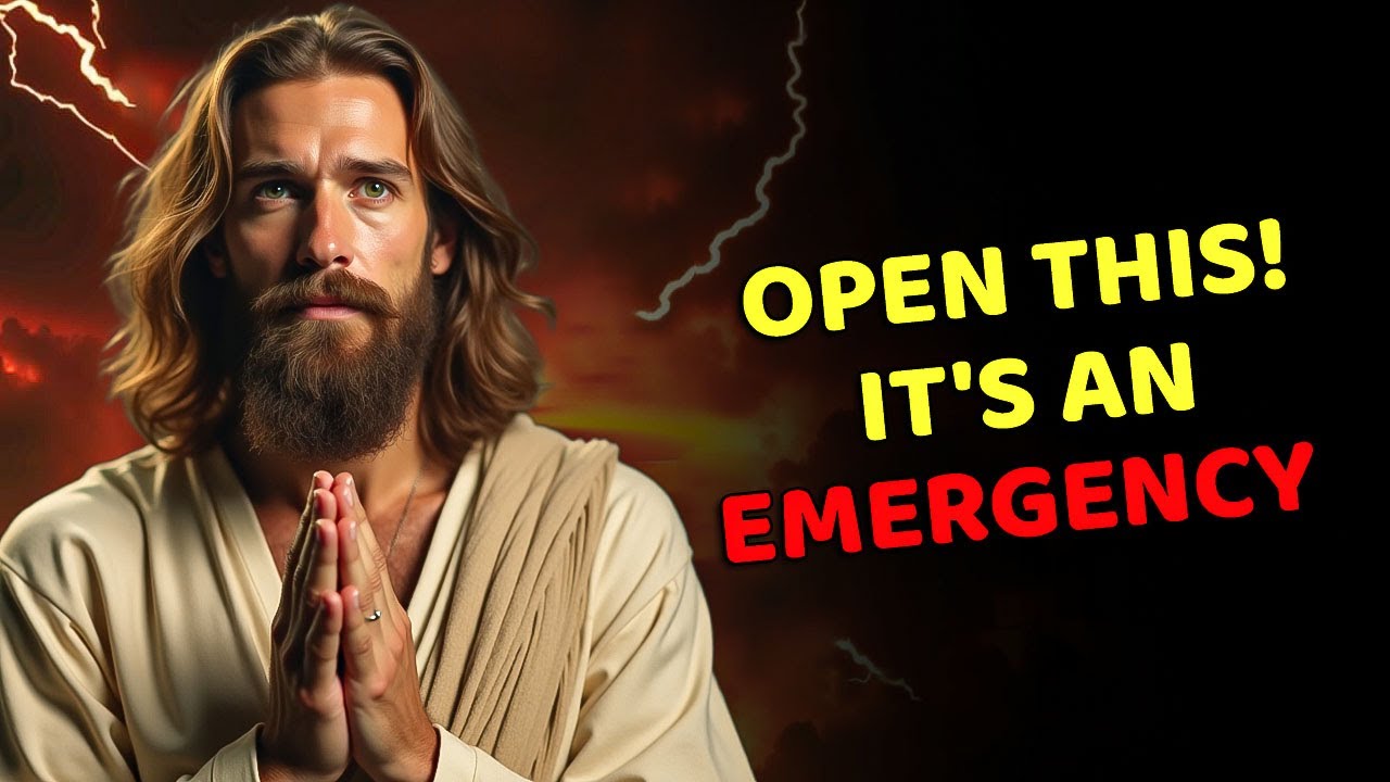Open This It's An Emergency | God Message For You Today | God's Word ...