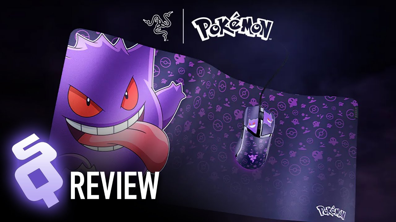 Razer | Pokemon: Gengar mouse and mat [Review] - YouTube