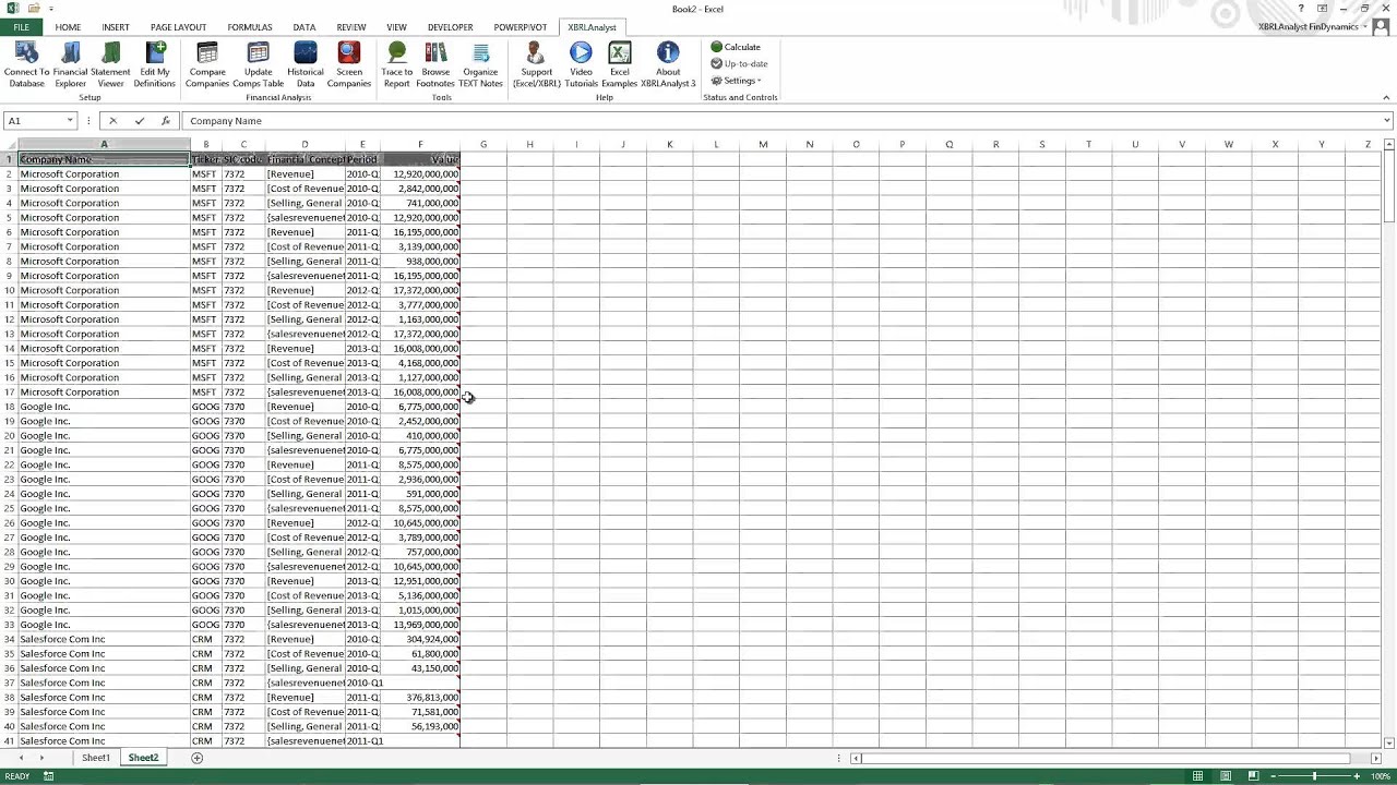 Historical Financial Data In Excel Pivot Form YouTube historical-financial-data-in-excel-pivot-form-youtube