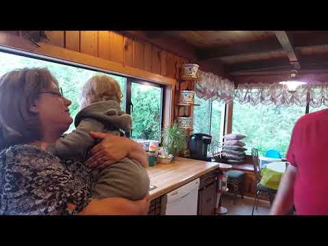 Baby J kissing Meme and Grandpa