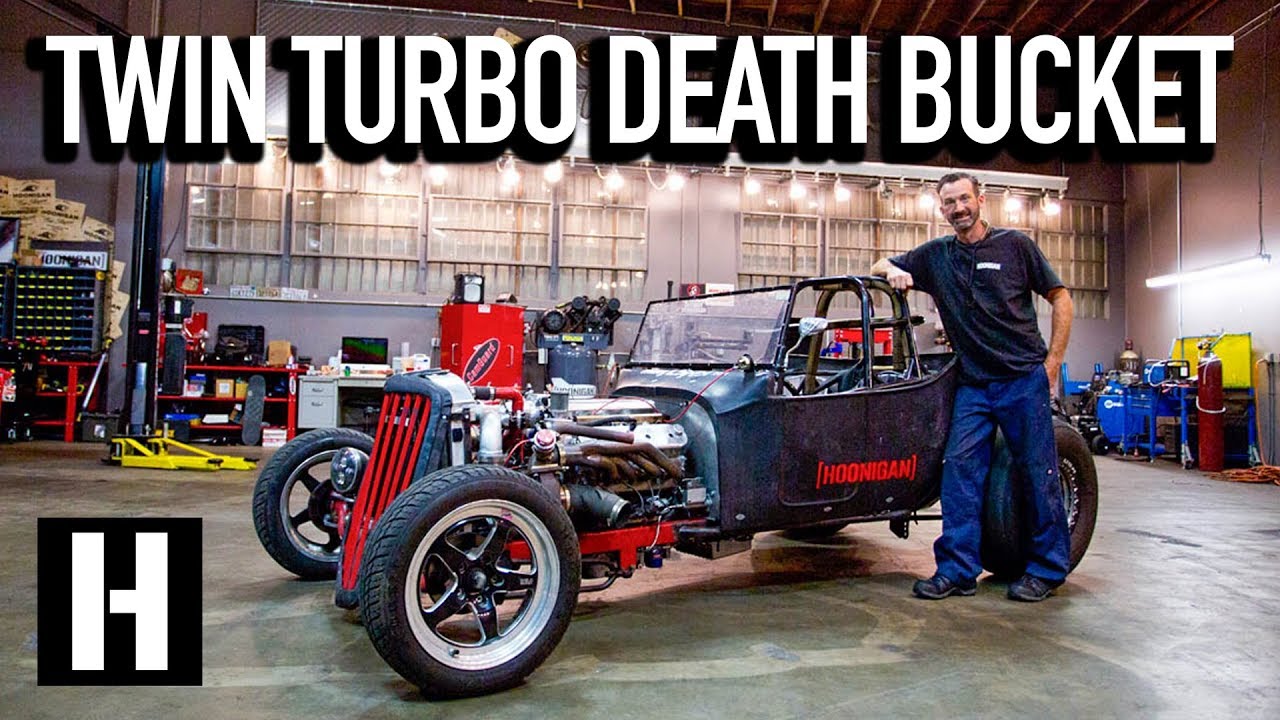 How is This Street Legal?? Bad Daddy Braddy's 1000hp LS T-Bucket - YouTube